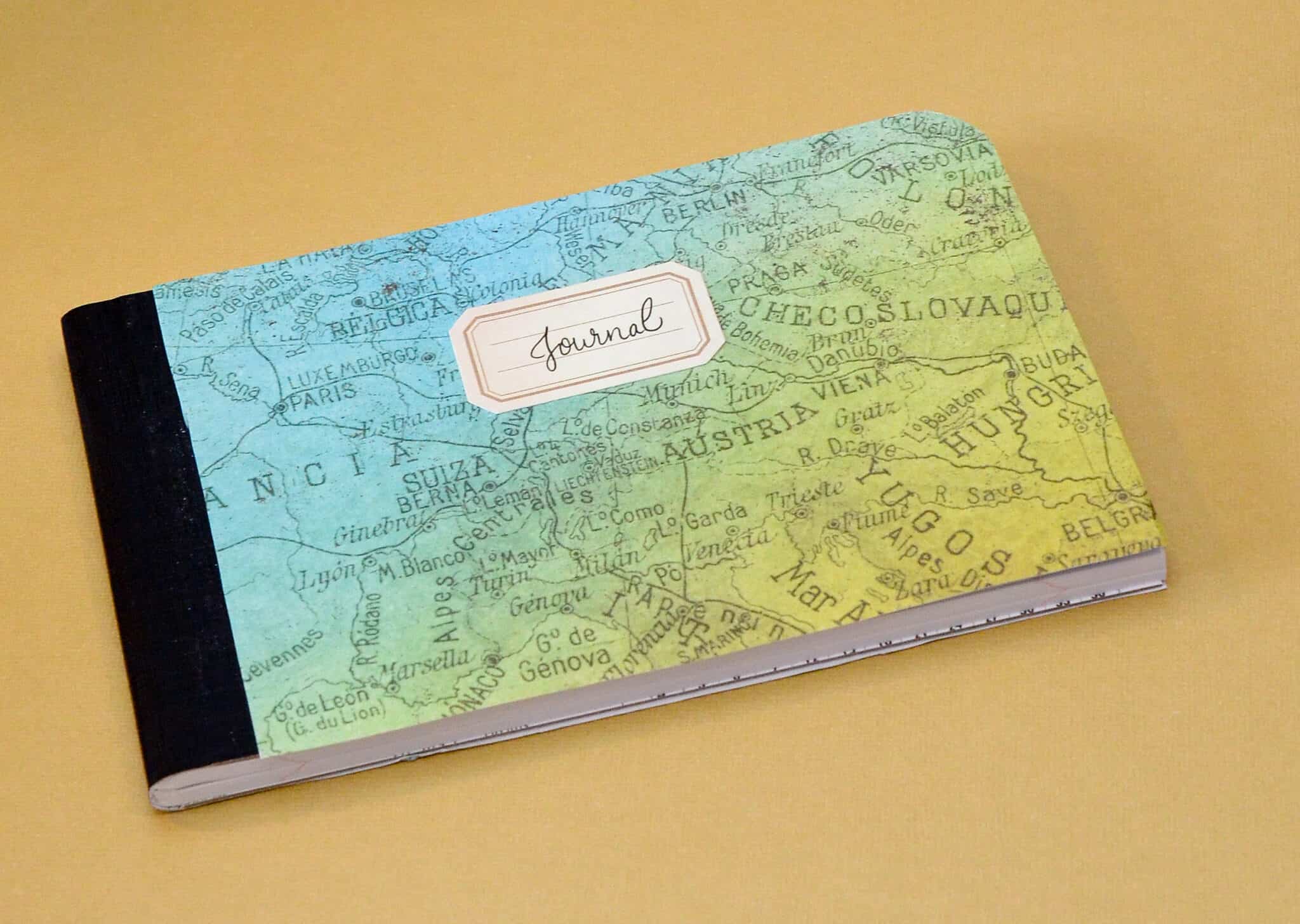 How to Make Two Journals from One Composition Notebook - An Artful Mom