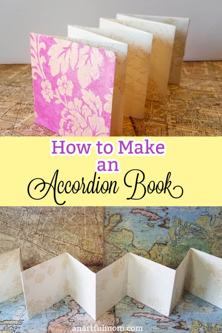 How to Make an Accordion Book - An Artful Mom
